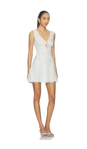 For Love & Lemons Cape Cod Mini Dress