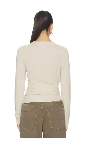 HERSKIND Ballerina Knit Wrap Blouse