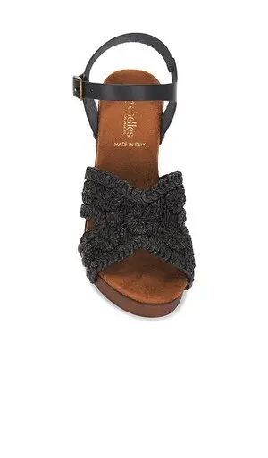 Seychelles Ravenna Sandal - Black Raffia