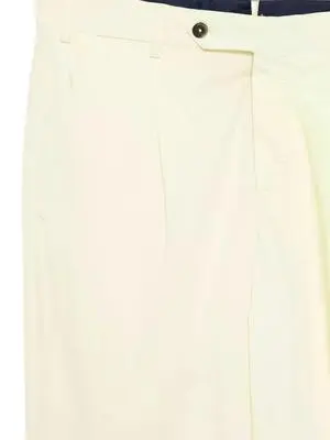 PT TORINO Pleated Trousers - Yellow
