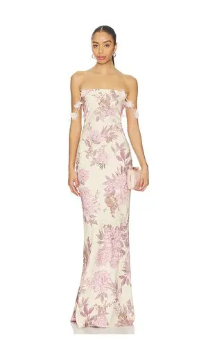 Bronx And Banco Floral Evening Dresses
