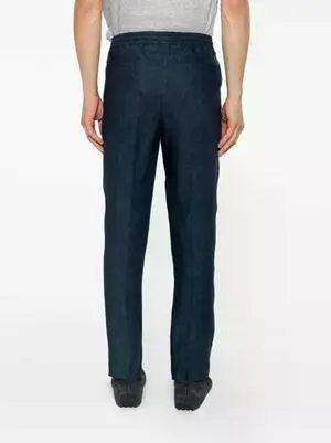 BRIGLIA 1949 Drawstring Trousers - Blue