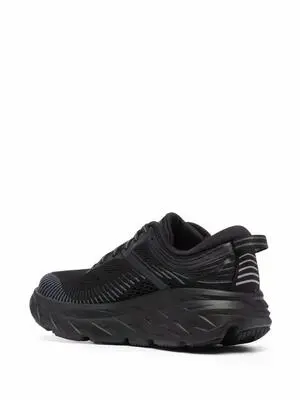 HOKA® Panelled Low-top Sneakers - Black