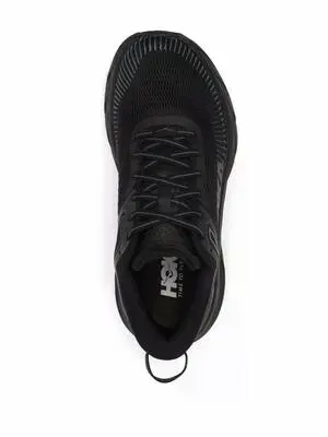 HOKA® Panelled Low-top Sneakers - Black