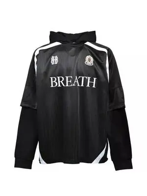 BREATH Layered Zip-up Hoodie