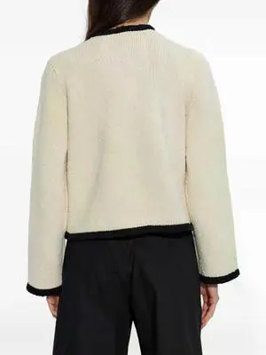 BY MALENE BIRGER Rikko Front-pocket Cardigan - Neutrals