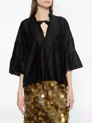 Munthe Flared-sleeve Blouse