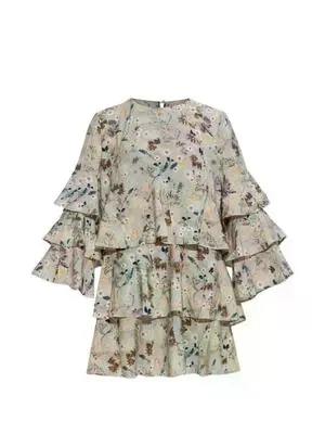 Munthe Floral Print Mini Dress