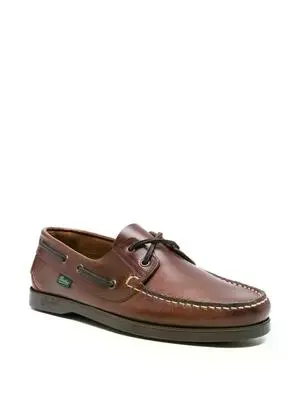 Paraboot Lace-up Leather Boat Shoes