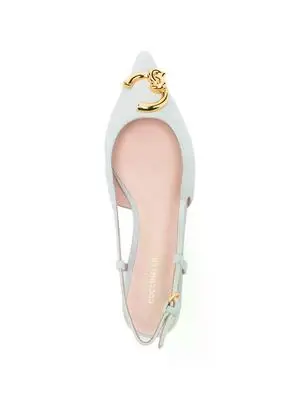 COCCINELLE Pointed-toe Flat Slingbacks
