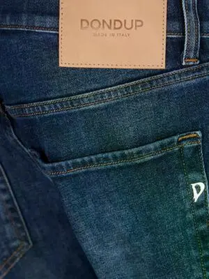 DONDUP Cuffed Straight Leg Jeans