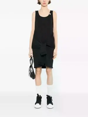 Mihara Yasuhiro Logo-patch Mini Dress