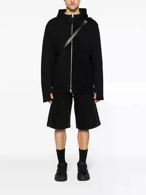Adidas Flames Mid-rise Denim Shorts