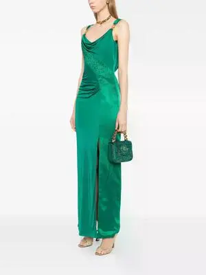 Versace La Medusa Crystal Embellished Satchel