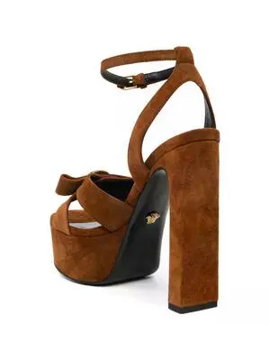 Versace 140mm Sandals - Brown