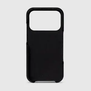 Gucci Case For Iphone 17 Pro Leather - Black