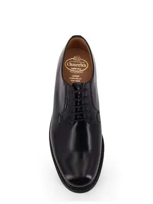 Church's Shannon Leather Lace-up Shoe - Black