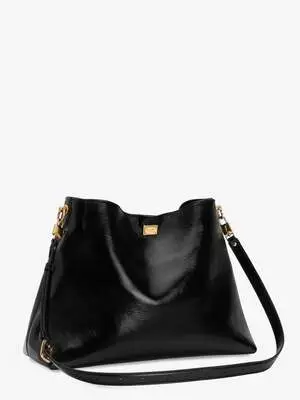 Dolce & Gabbana Vittoria Leather Handbag