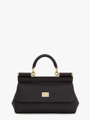 Dolce & Gabbana Sicily Small Leather Crossbody Bag