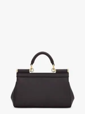Dolce & Gabbana Sicily Small Leather Crossbody Bag