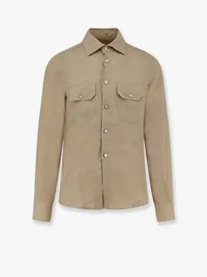 Kiton Linen Shirt - Beige
