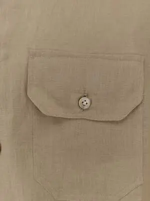 Kiton Linen Shirt - Beige