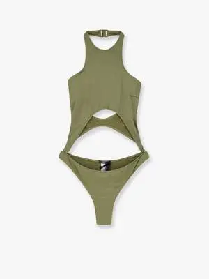VENUJA Nylon One-piece Swimsuit - Green