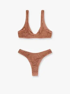 VENUJA Nylon Rhinestone Bikini