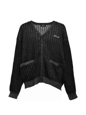 BREATH V-neck Cardigan - Black