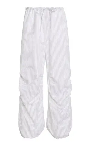 ALFIE Grace Cotton Tapered-leg Pants