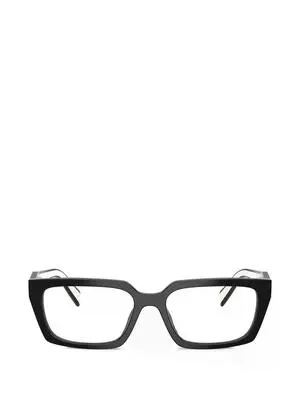 Prada Rectangle-frame Eyeglasses - Black