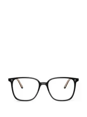 Oliver Spencer Square Frame Eyeglasses - Black