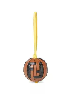 Fendi Ff Sphera Charm - Brown