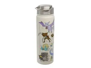 POKEMON X Natural History Museum Ancient Species Of Insulated Flask - Multicolor