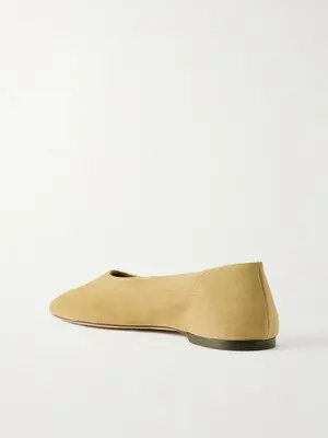 TOTEME Slip Suede Ballet Flats