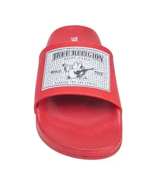 True Religion Kendra Embellished Pool Slide Sandals