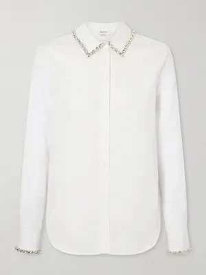 Women's Crystal Collar Shirts