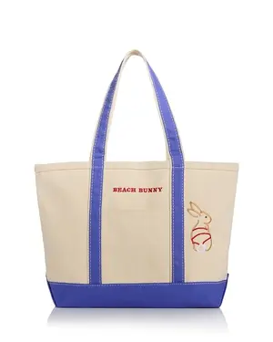 C.BONZ C. Bonz Cali Beach Bunny Canvas Tote