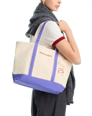 C.BONZ C. Bonz Cali Beach Bunny Canvas Tote