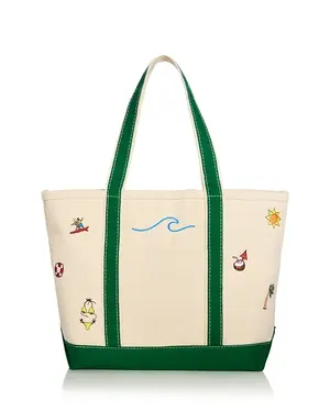 C.BONZ C. Bonz Cali Mini Sprinkle Medium Canvas Tote Bag