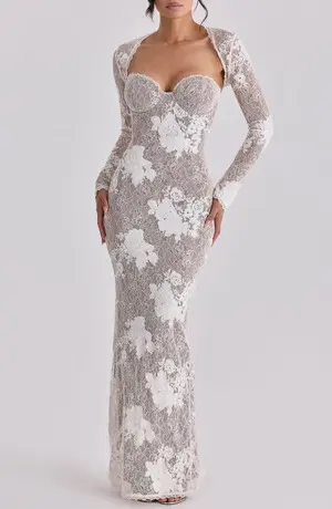 House Of Cb Bustier Evening Dresses
