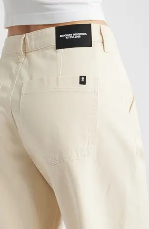 Brooklyn Industries Barrel Leg Cotton Chinos