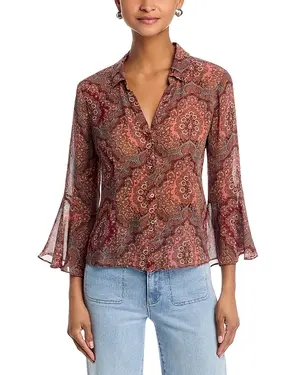 Paige Jasmeet Silk Blouse