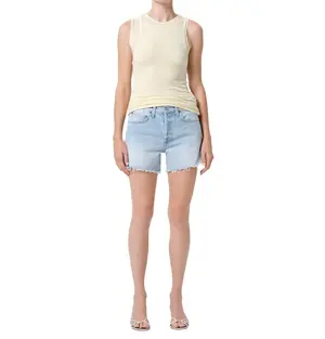 AGOLDE Parker Long Loose Fit Vintage Shorts