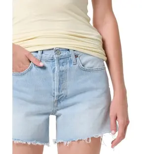AGOLDE Parker Long Loose Fit Vintage Shorts