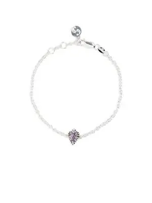 STOLEN GIRLFRIENDS CLUB Jagged Teardrop Bracelet - Silver