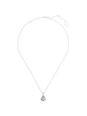 STOLEN GIRLFRIENDS CLUB Jagged Teardrop Necklace - Silver