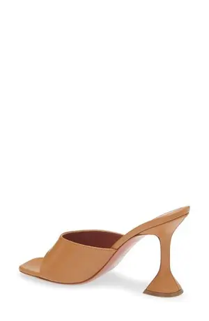 Amina Muaddi Lupita Slide Sandal - Brown