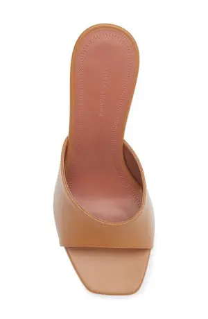 Amina Muaddi Lupita Slide Sandal - Brown