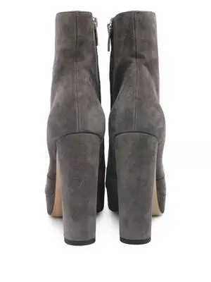 GIANVITO ROSSI Suede Platform Mid-calf Boots